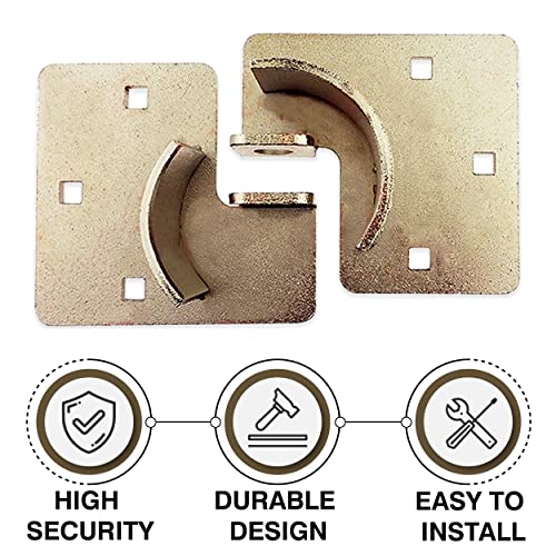 Snapklik.com : NU-SET Lock RV High Security Hasp Latch For Trailer Door ...