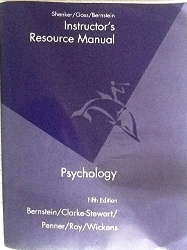 Psychology: Bernstein: 9780395962893: Amazon.com: Books