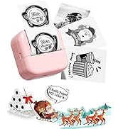 Amazon.com : Memolife M02L Mini Printer Sticker Maker - Inkless Printer ...