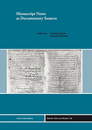 Manuscript Notes as Documentary Sources Edition – Mezene Store