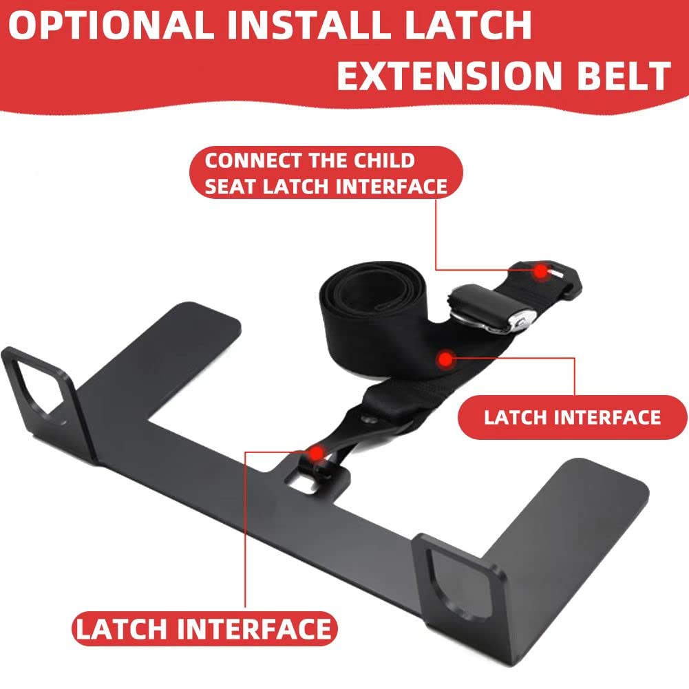 Snapklik.com : KANGIKX Universal ISOFIX Cars Seat Latch Bracket, Car ...