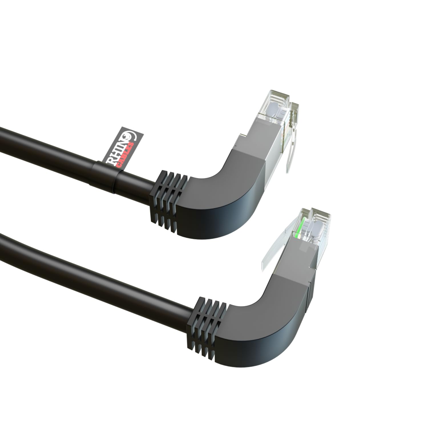 rhinocables RJ45 Network Cable Right Angle to Right Angle 90 Degree ...