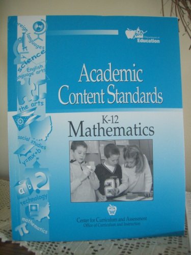 Academic Content Standards K-12 Mathematics Ohio Department of ...
