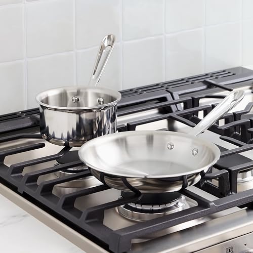 All-Clad - 4108201S All-Clad Kitchen Helper Fry Sauce pan, 8 inch and 1 ...