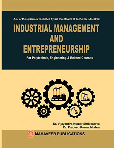 Buy Industrial Management and Entrepreneurship Book Online at Low ...