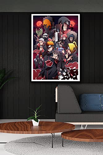 NARUTO Poster Ootutuki Kaguya Uchiha Madara Senju Hashirama Personality ...