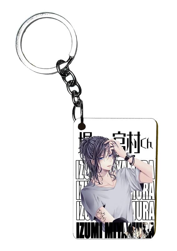 Horimiya Rectangle Shape Keychain - Stylish Accessory for Anime Fans ...