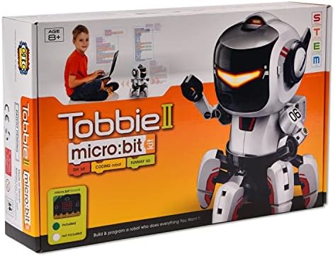Tobbie II Coding Robot with Micro:bit | Programming STEM Toys for Kids ...