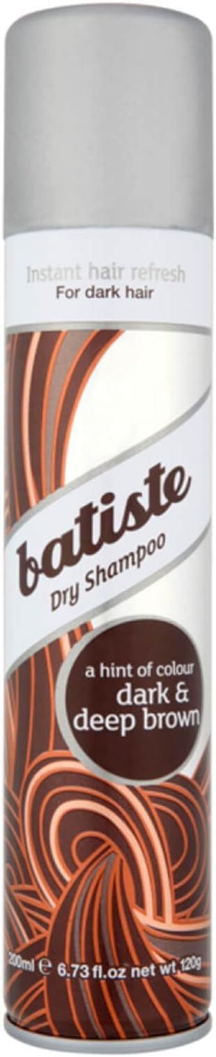 Amazon.com: Batiste Dry Shampoo Plus - Dark & Deep Brown, 6.73 oz ...
