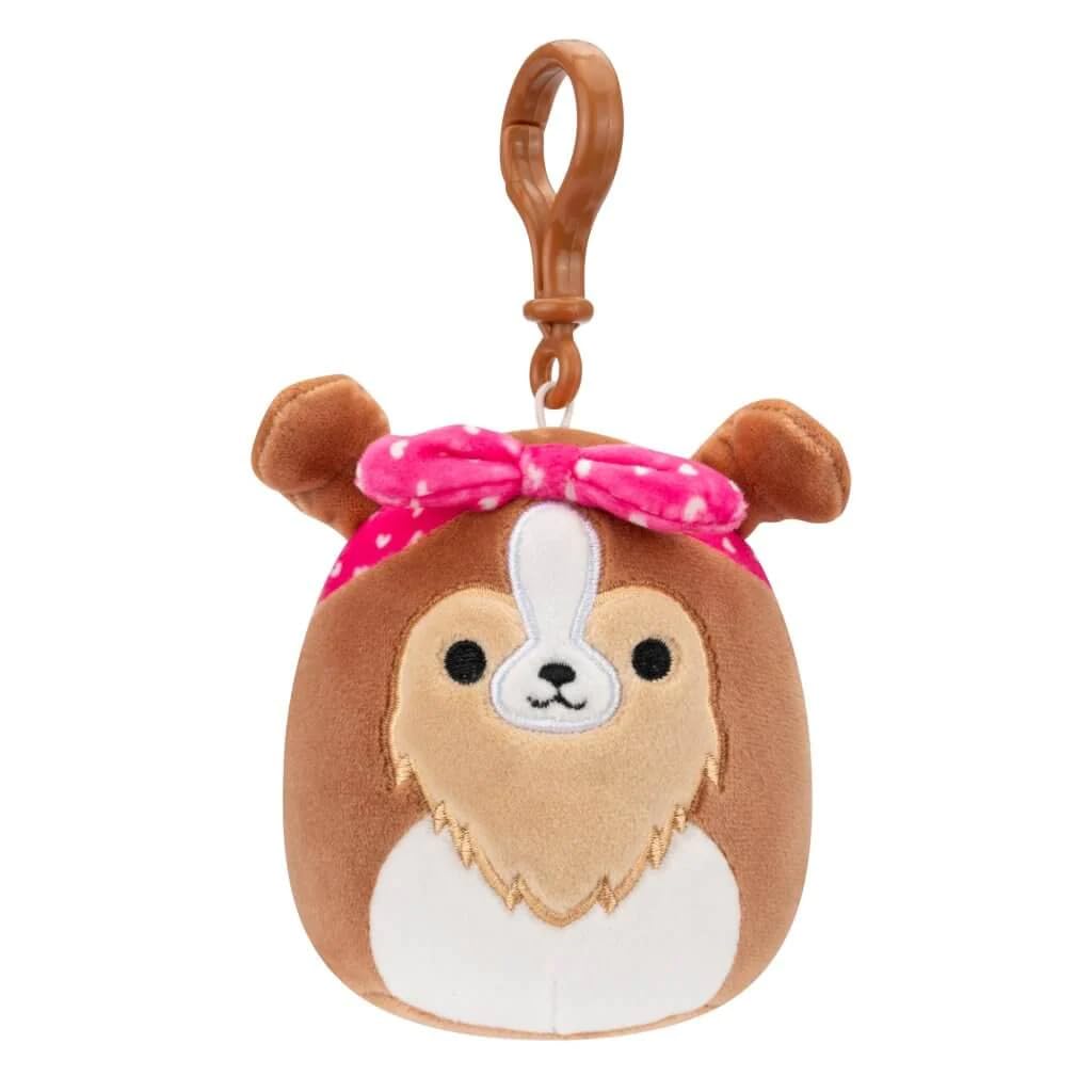 Amazon.com: Squishmallows Official Kellytoy 3.5 Inch Clip On Bag ...