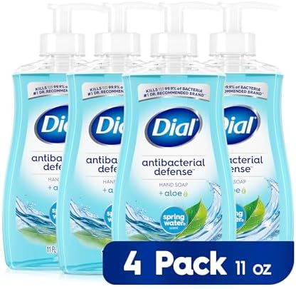 Amazon.com : Dial Complete Antibacterial Liquid Hand Soap, Spring Water ...