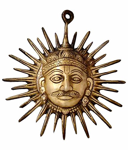 Buy Indigo Creatives Sun Surya with Rays Devata Auspicious Vastu Face ...