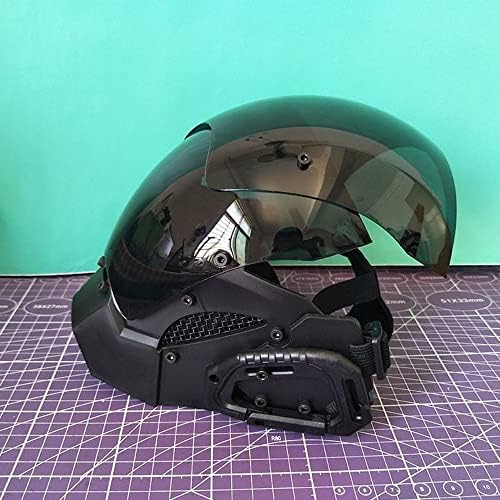 Amazon.com: LIGUOGUO Cool Punk Mask Cosplay for Men, Cyberpunk Mask ...