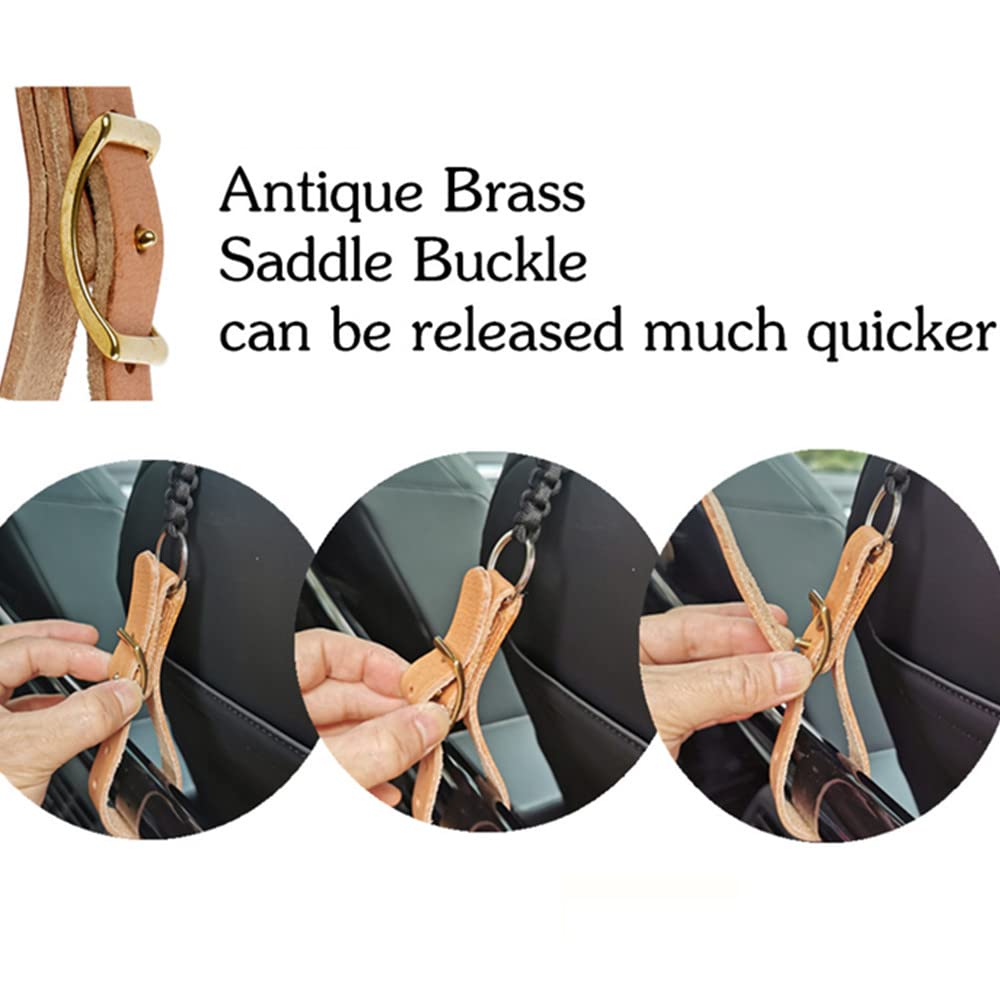 Snapklik.com : UraiseWerk Leather Hanging Straps Gun Rack Wall Mount ...