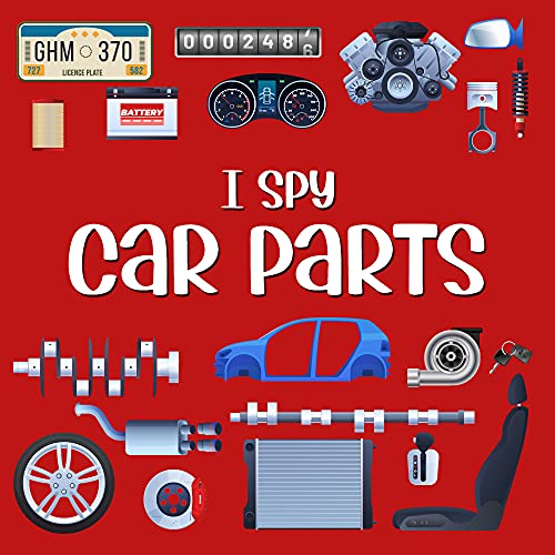 I Spy Car Parts: Fun Cars Activity Book For Toddlers And Preschoolers ...