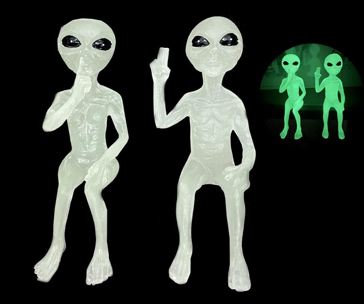 Luminous Statues,Luminous Alien Statues,Funny garden decoration figures ...