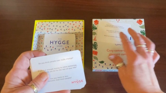 Watch HONEST Review and look at the Hygge Game set of convo cards on ...