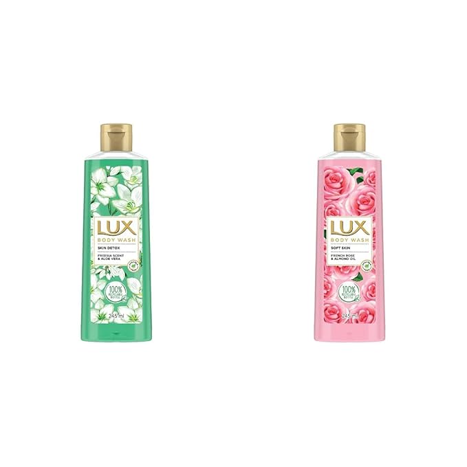 Buy Lux Shower Gel, Freesia Scent & Aloe Vera Bodywash, Skin Cleanser ...