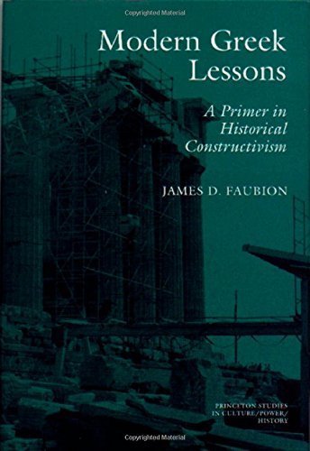 Modern Greek Lessons by James D. Faubion (1995-10-30): James D. Faubion ...