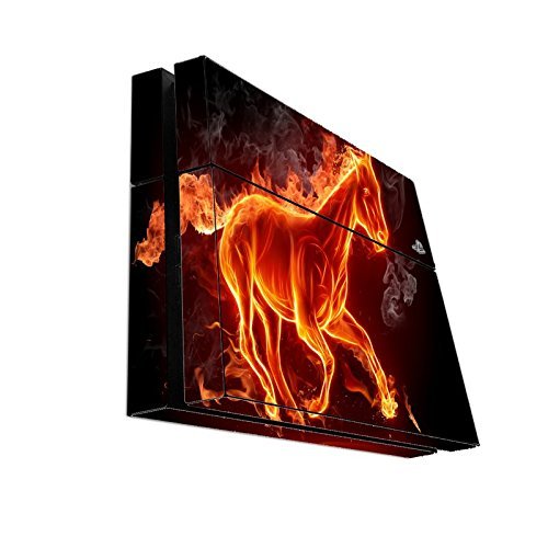 Amazon.com: Fiery Horse Vinyl Decal Sticker Skin by Compass Litho for ...