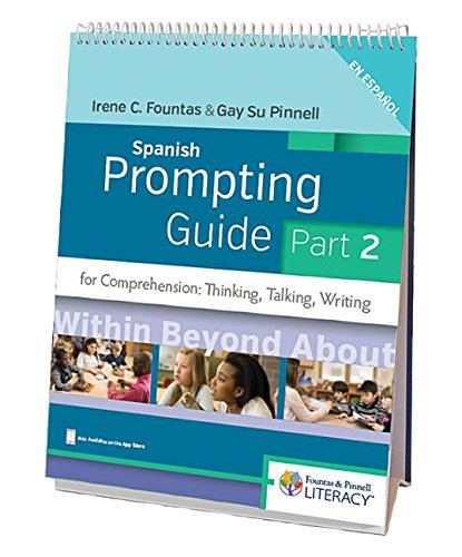 Fountas & Pinnell Spanish Prompting Guide, Part 2 for Comprehension ...