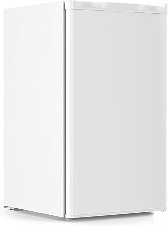 Amazon.com: COWSAR 3.2 Cu.Ft Mini Fridge with Freezer, Single ...