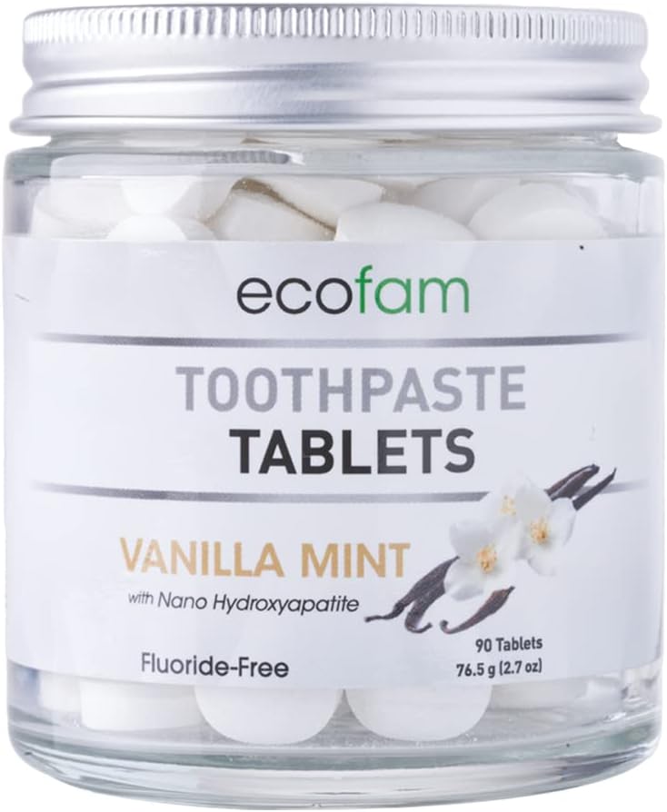 Amazon.com: Weldental Chewtab Toothpaste Tablets Peppermint Refill ...