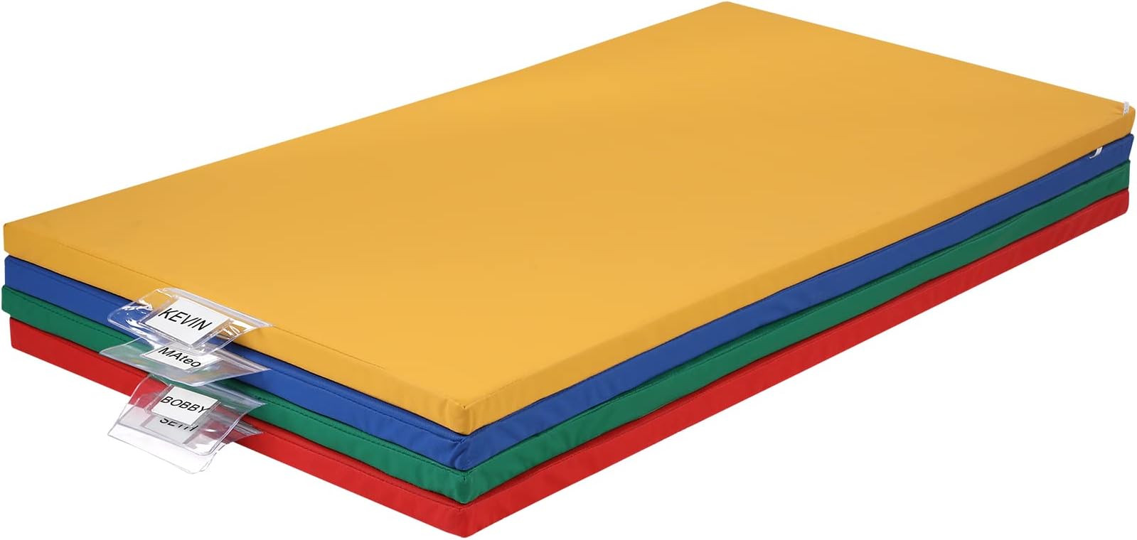 Amazon.com : Wesiti 4 Pcs Daycare Rest Mat 48 x 22 x 1.2 Inch, Portable ...