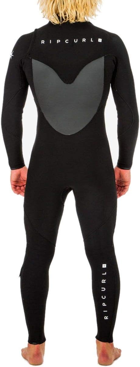 Rip Curl Mens Flashbomb 43mm Chest Zip Wetsuit – Black – Easy Stretch ...
