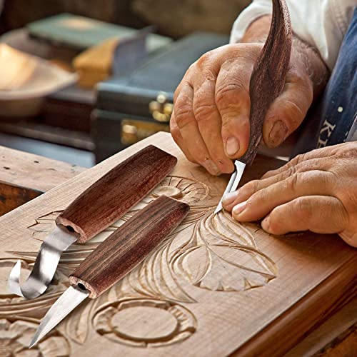 Holz-Schnitzwerkzeug Set, Holz-Schnitzmesser mit Schleifsteine ...