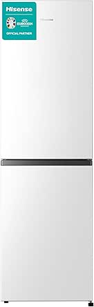 Hisense RB327N4BWE 55cm Freestanding 50/50 Fridge Freezer - 256 litre ...