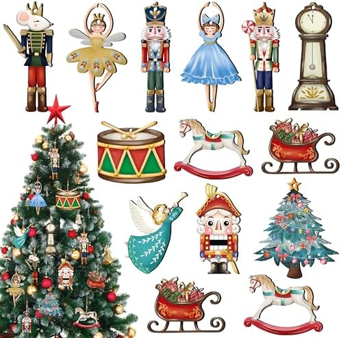 Amazon.com: Weysat Christmas Nutcracker Decoration Set Nutcracker ...