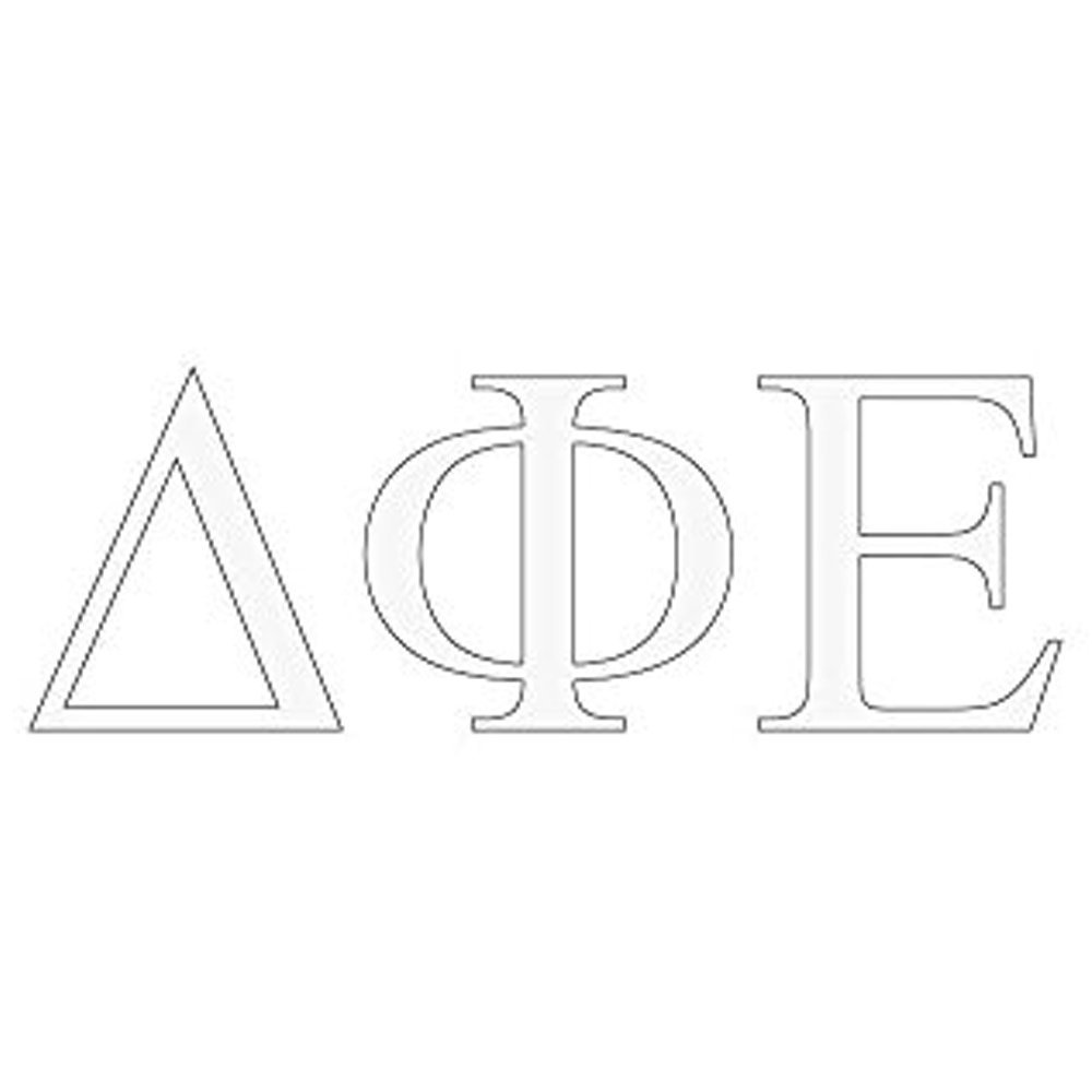 Greek Letter Delta Phi Epsilon