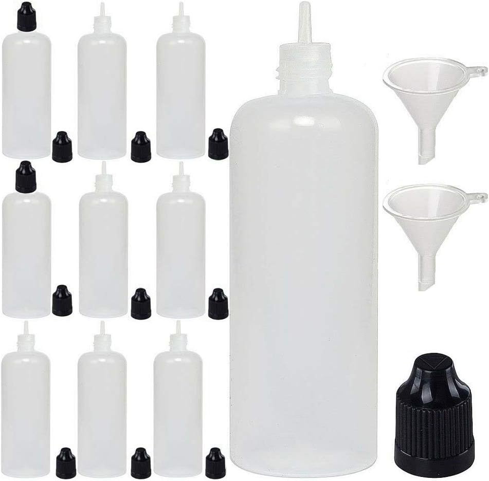 Amazon.com: NANSHINE LDPE Plastic Dropper Bottles Empty Squeeze Liquid ...