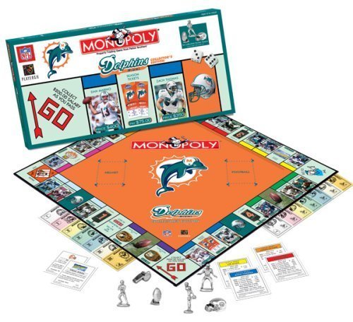 Miami Dolphins Monopoly Game : Amazon.in: Sports, Fitness & Outdoors