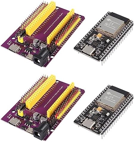 Amazon.com: 2 Set ESP-32S ESP-WROOM-32 ESP32 Development Board 30Pin ...
