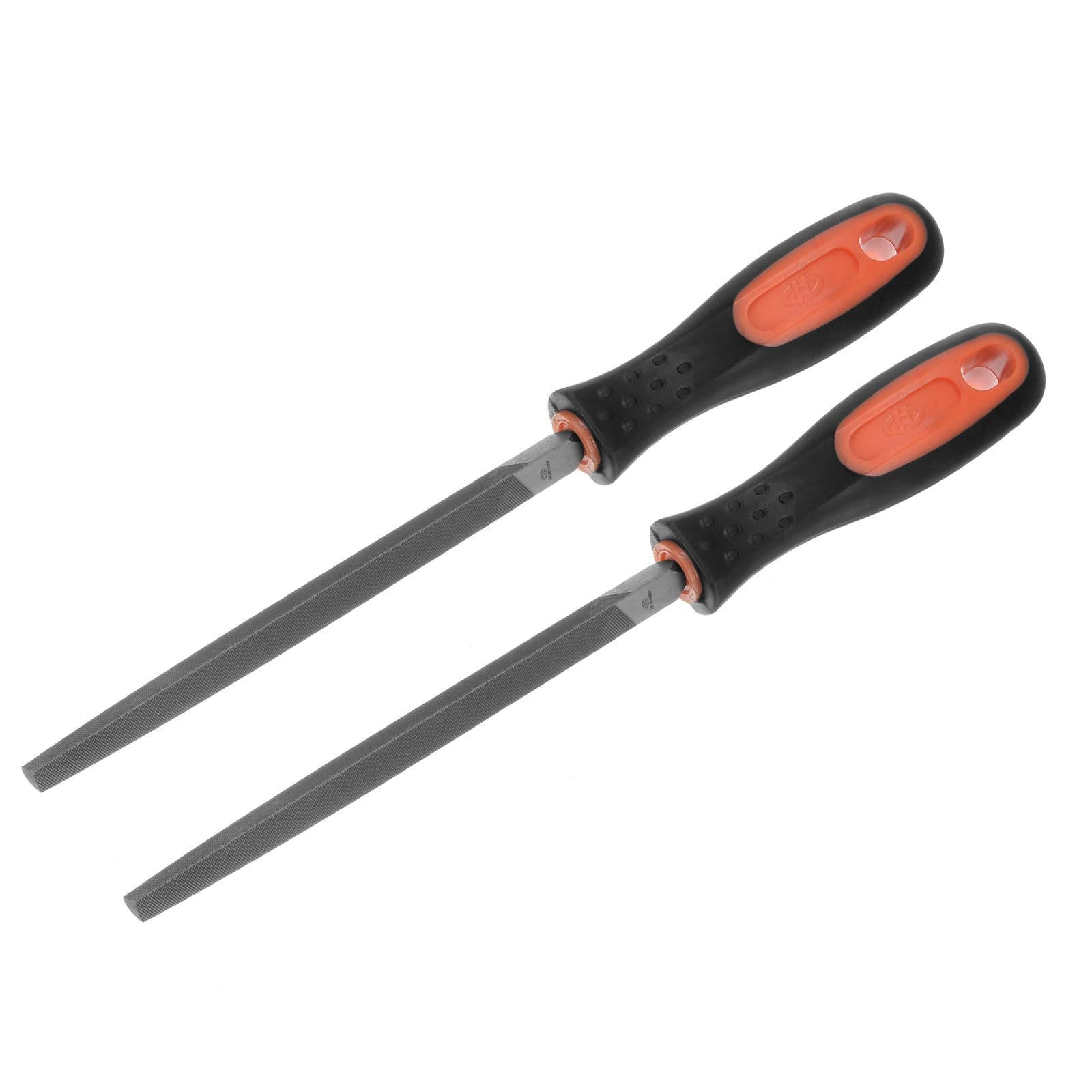 uxcell 2pcs Second Cut Grade High Carbon Hardened Steel Triangle Side ...