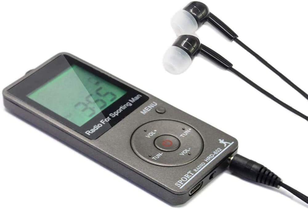 Amazon.com: Pocket AM FM Personal Mini Radio with Headphones, Radio ...
