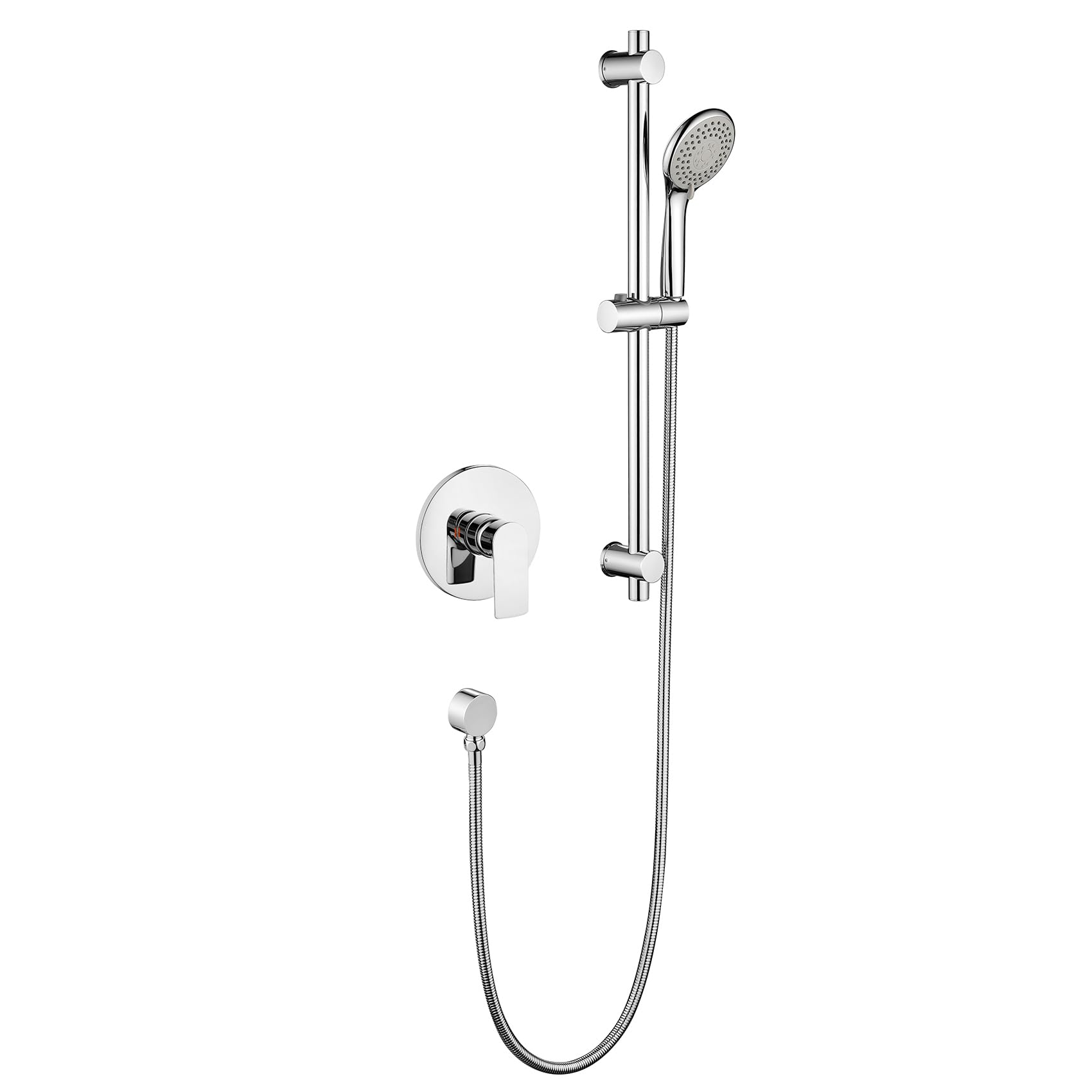 TapLong Adjustable Shower Slide Bar Combo 3-Function Handheld Shower ...