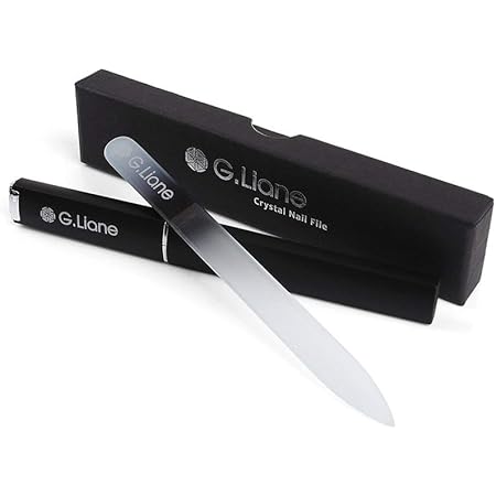 Amazon.com: Crystal Glass Nail Files - G.Liane Professional Double ...