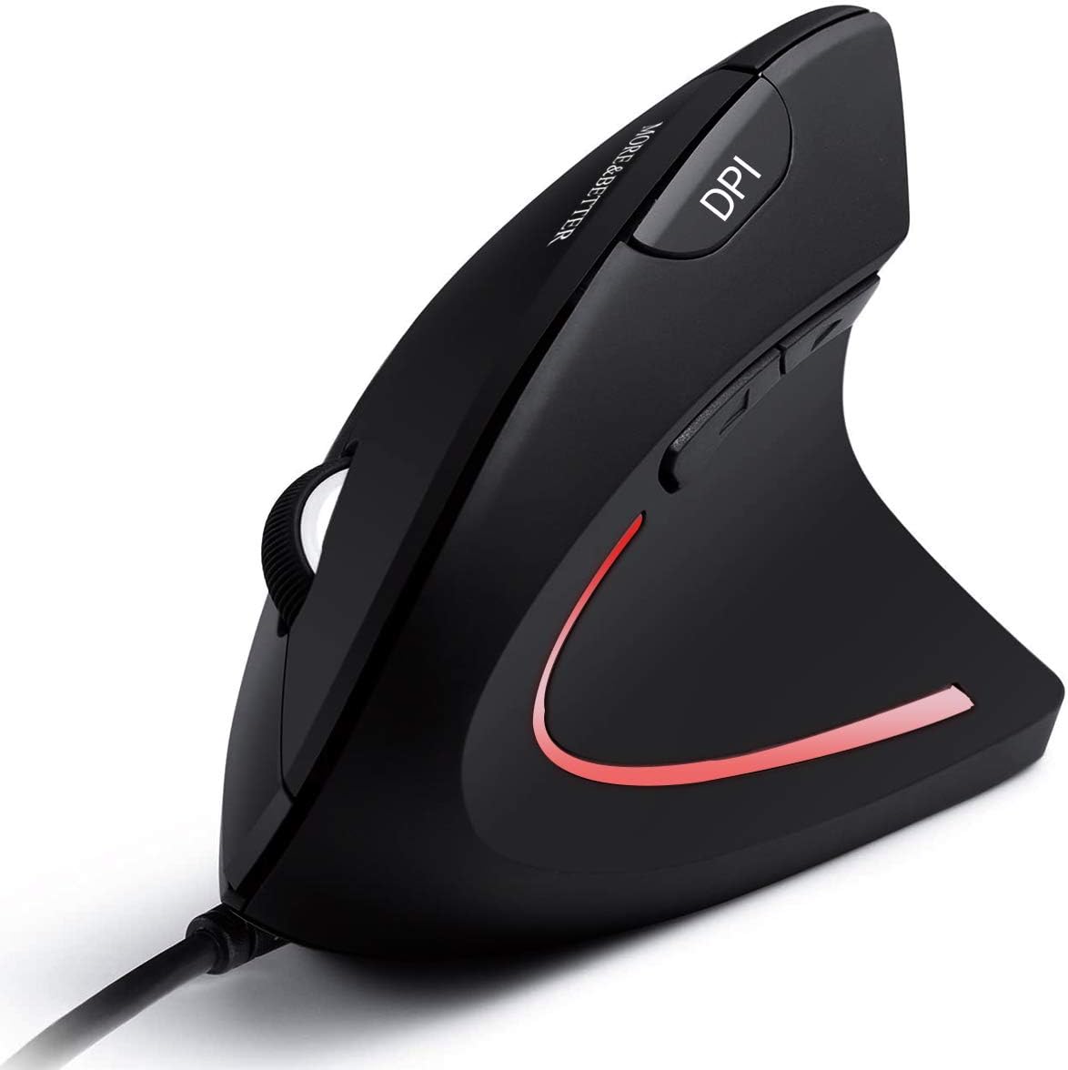 Buy MORE&BETTER Ergonomic Mouse 2.4G USB Wired Vertical Optical ...