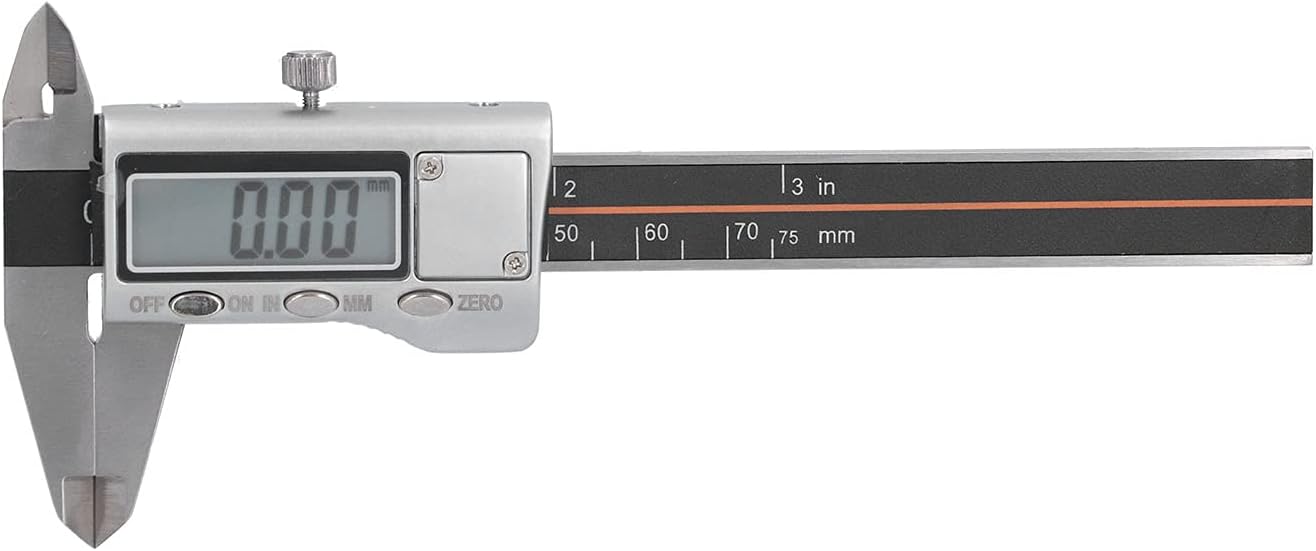 Electronic 75mm Digital Caliper with Large LCD Screen,Vernier Calipers ...