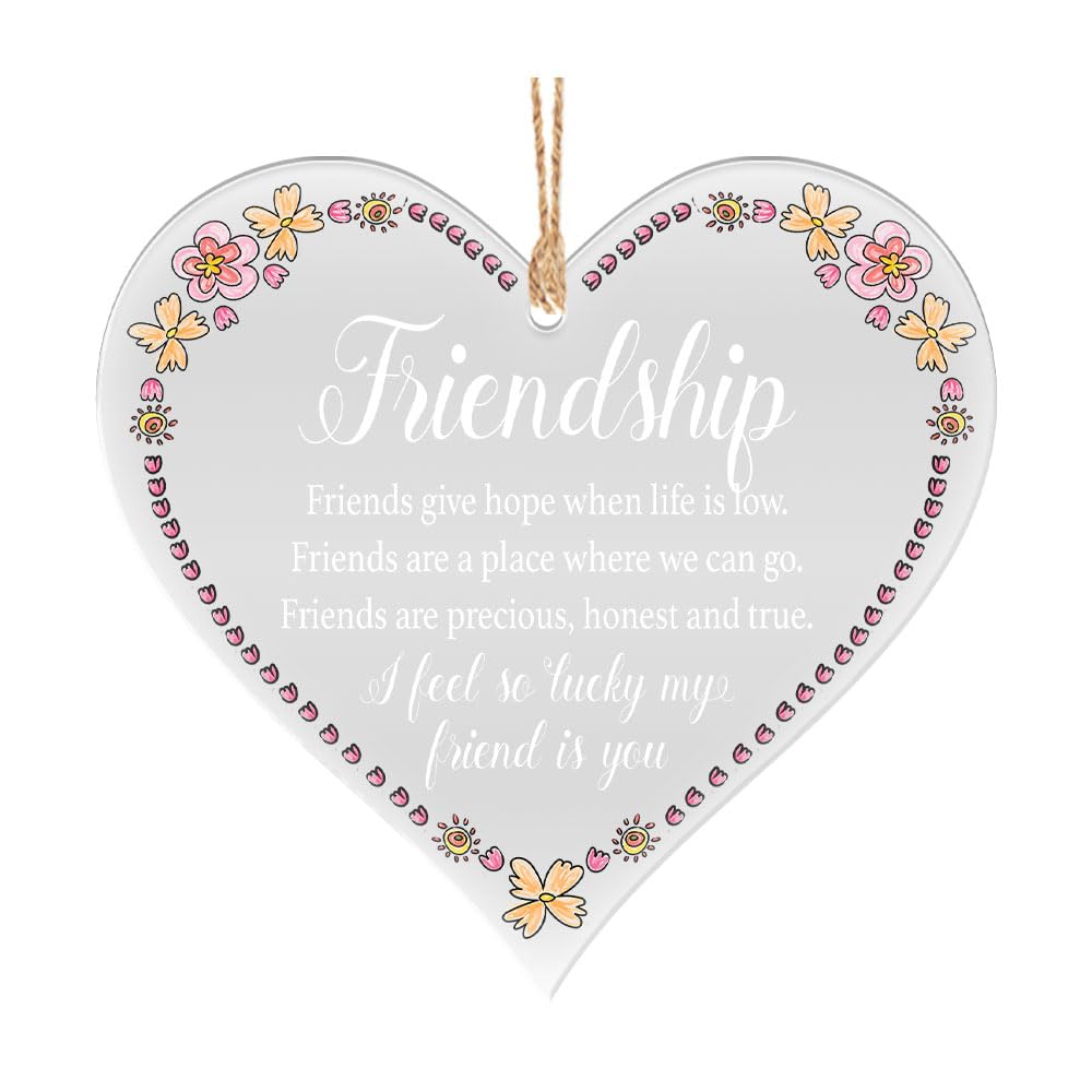 Amazon.com: Friend Gifts, Acrylic Ornaments, Friendship Accessories ...