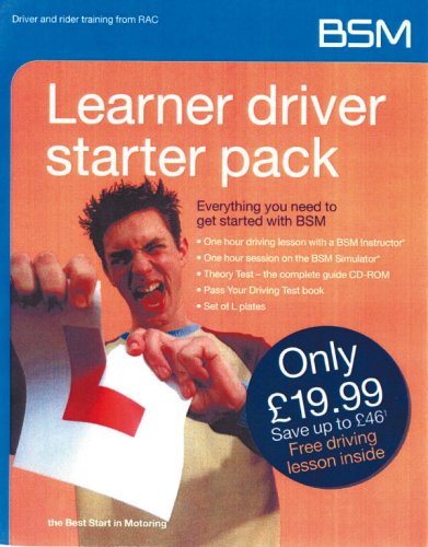 The Learner Driver Starter Pack : British School of Motoring: Amazon ...
