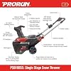 Amazon.com : PRORUN 60V 22-Inch Cordless Snow Blower, Single-Stage ...