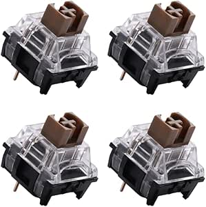 Dustproof TTC Silent Brown V2 Switch Mechanical Keyboard Axis 3Pin 63 ...