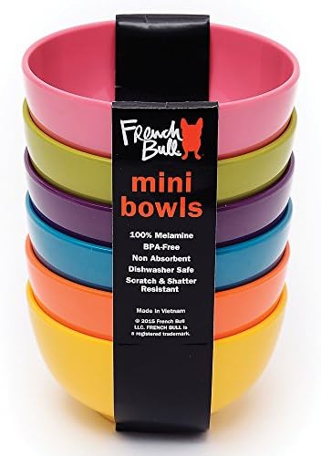 Amazon.com | 8 Pack Small Bowls, 4.5 OZ Wheat Straw Bowls Soy Sauce ...