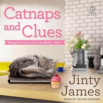 Amazon.com: Catnaps and Clues: A Norwegian Forest Cat Café Cozy Mystery, Book 7 (Audible Audio ...