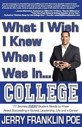 Amazon.com: What I Wish I Knew When I Was in ... College: 9781939321015 ...