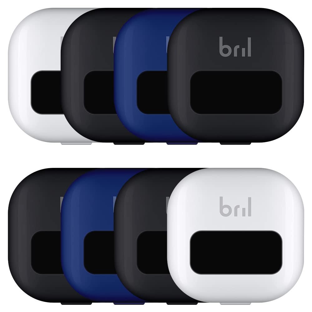 Amazon.com: Bril UV-C Toothbrush Cleaner, Portable Cover, Magnetic ...